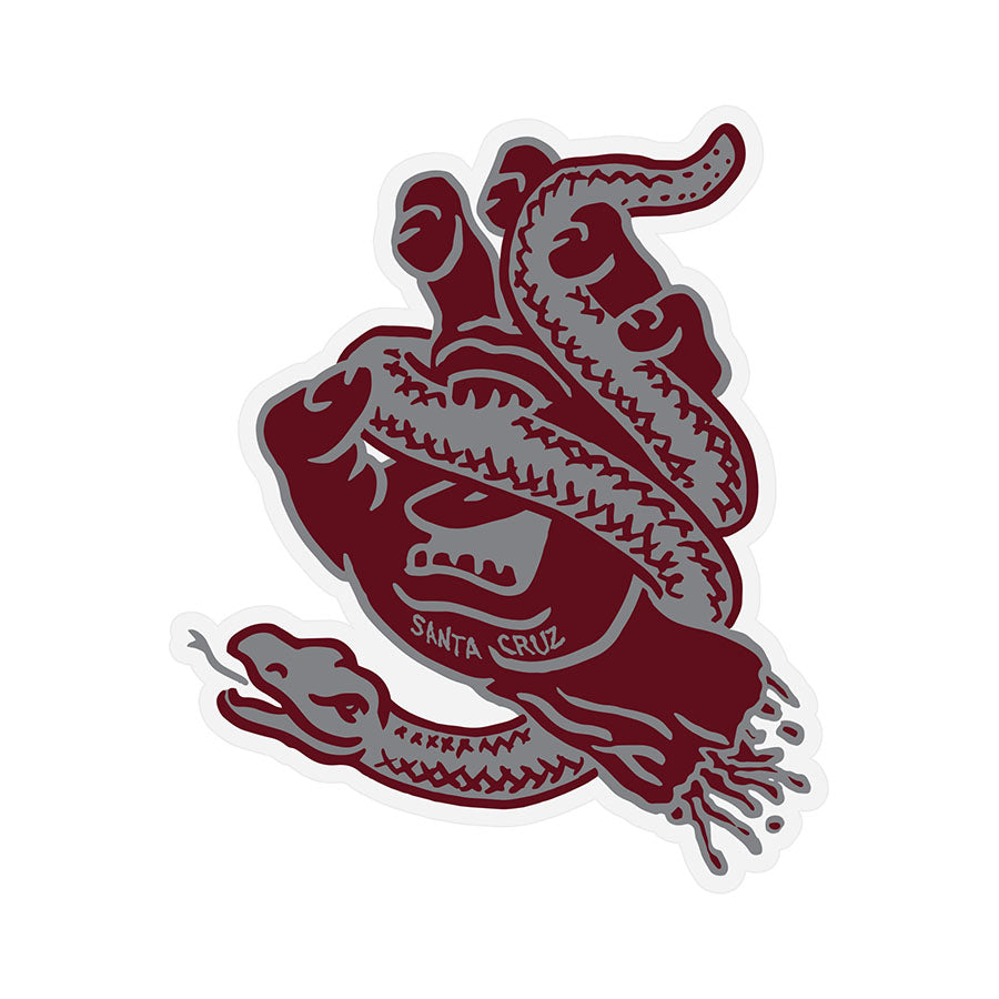 SANTA CRUZ SNAKE BITE STICKER – Haven Skate Shop